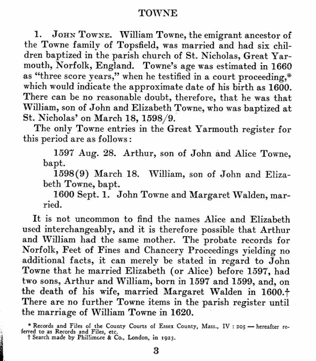 William Towne | Miner Descent