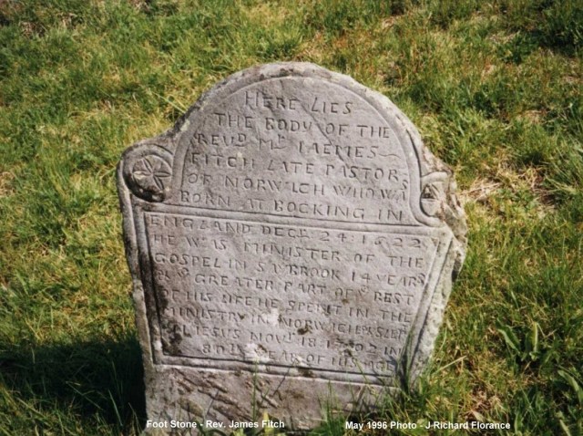 Rev. James Fitch | Miner Descent