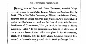 Henry Lawrence | Miner Descent